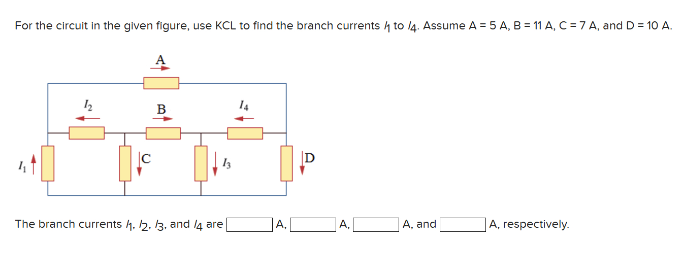 Solved For the circuit in the given figure, use KCL to find | Chegg.com