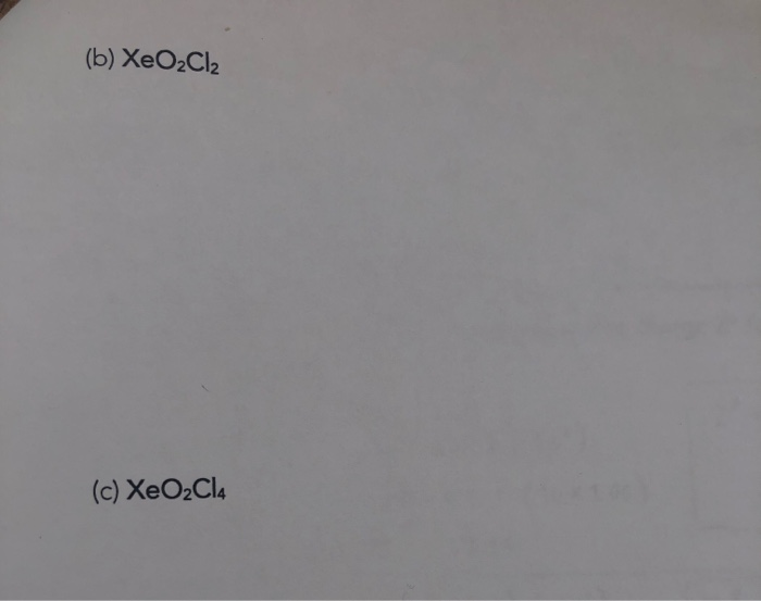 4. For each of the following substances: (i) draw a | Chegg.com