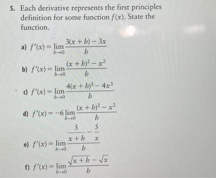 Solved 1. Match graphs a,b, and c of y=f(x) with their | Chegg.com
