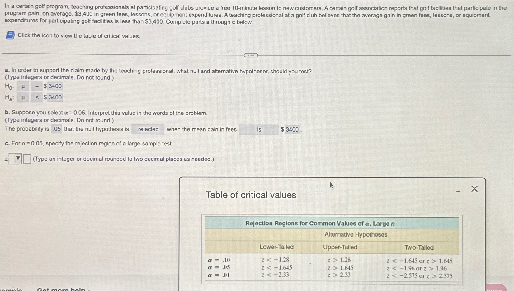 Solved PLEASE HELP ME SOLVE PART C USING EXCEL AND SHOW | Chegg.com