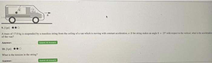 Solved of the van? | Chegg.com