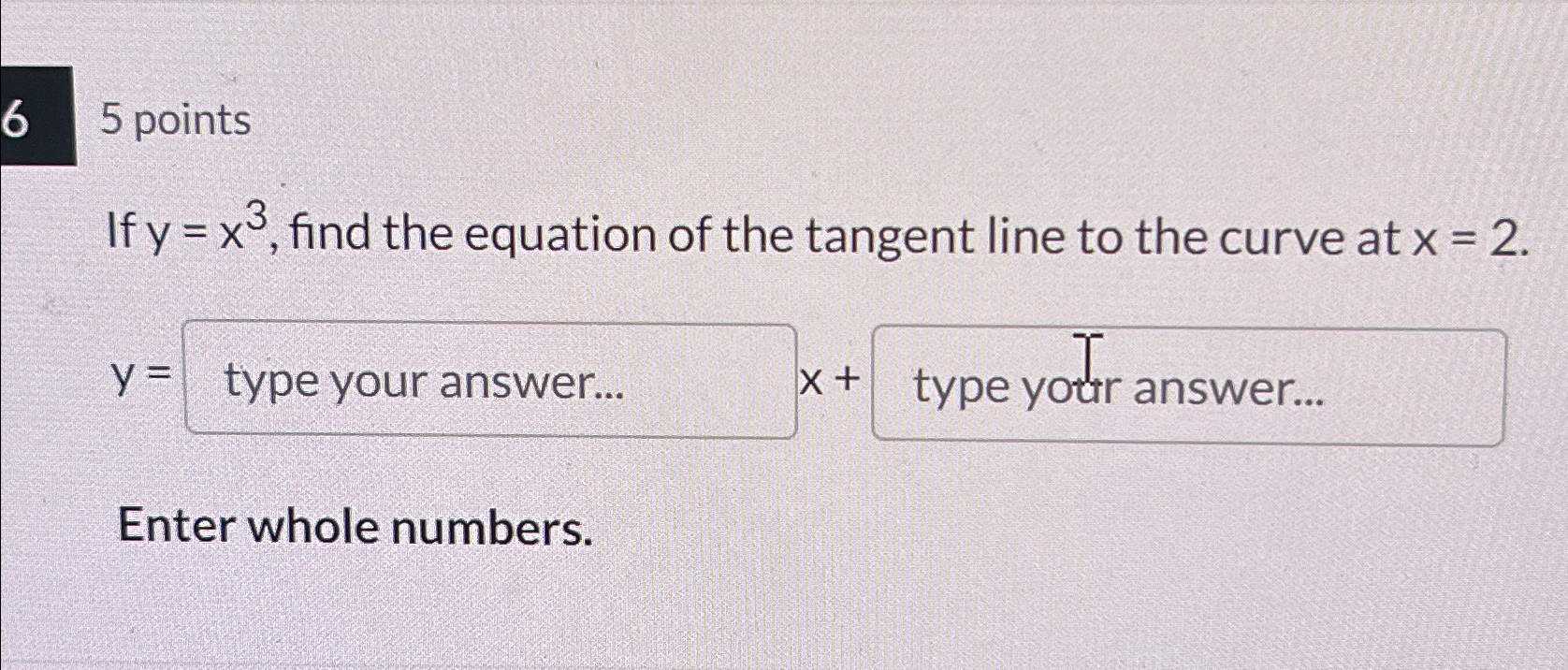 Solved 5 pointsIf y=x3, find the equation of the tangent | Chegg.com Solved 5 pointsIf y=x3, find the equation of the tangent | Chegg.com