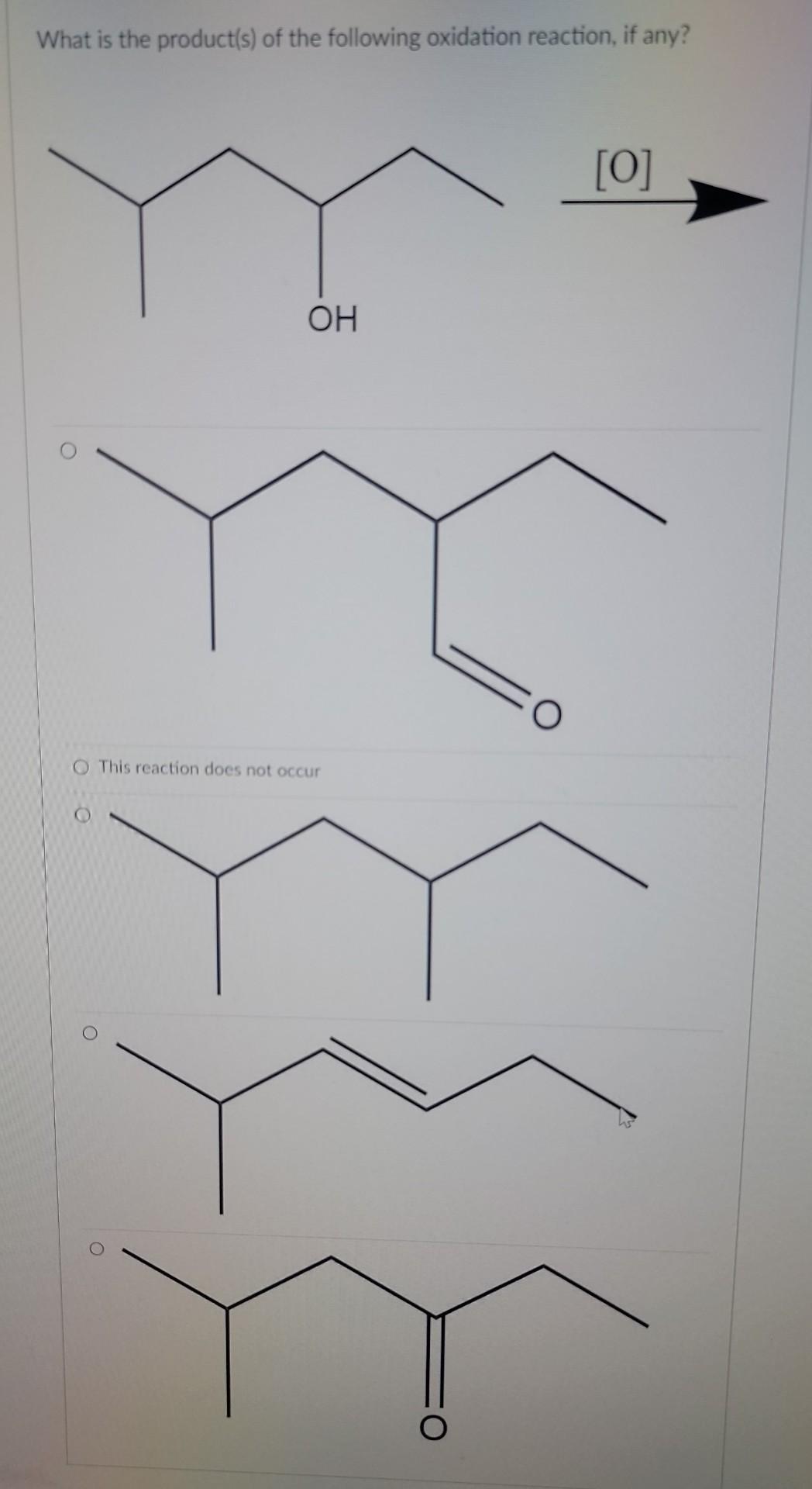 Solved What is the product(s) of the following reduction | Chegg.com