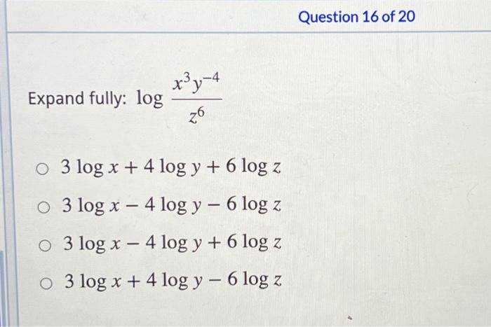 Solved Rewrite as a single logarithm. Simplify any | Chegg.com