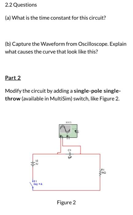 Solved 1. Setup - MulitiSim - In MultiSim, select Simulate > | Chegg.com