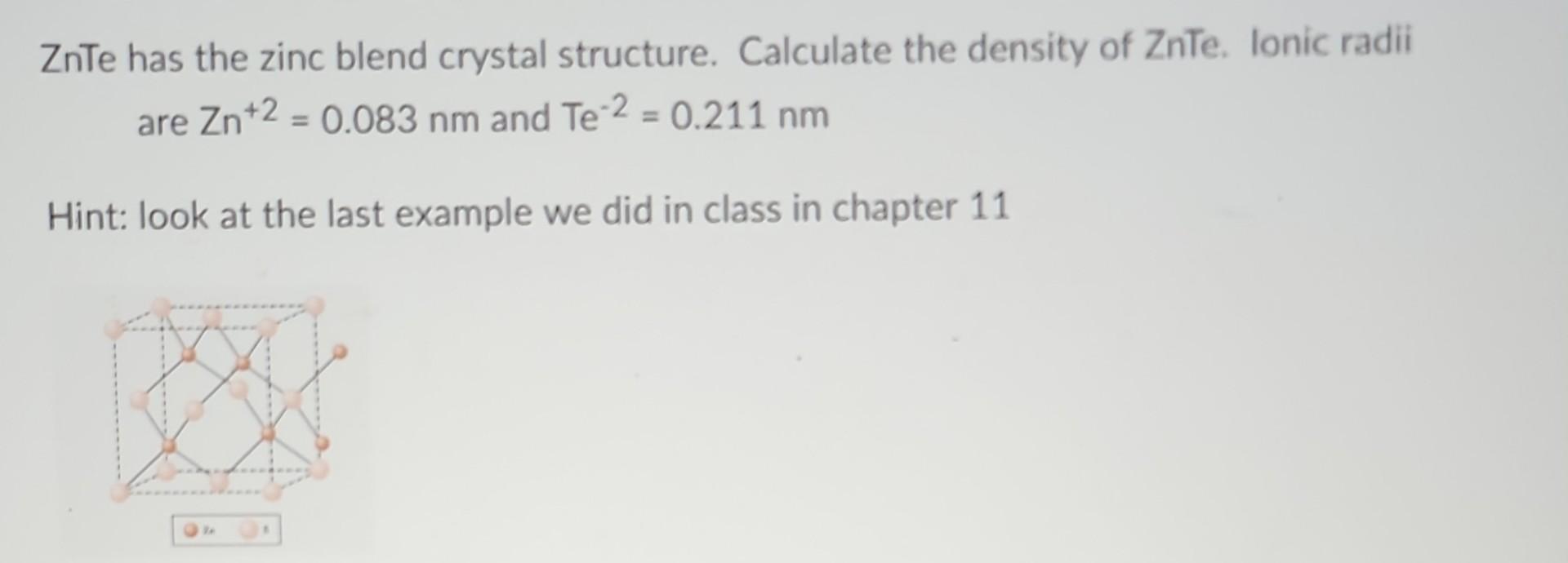 Solved Calculate the planar density of Th+4 ions /nm2 on the | Chegg.com