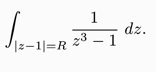 Solved theme: Complex Variables In the next exercise 0