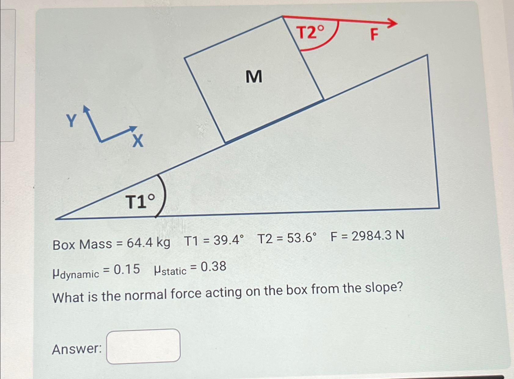Solved Box Mass | Chegg.com