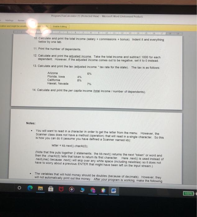 Solved Prom Microsh Word find Product CSC110AB Program2 This | Chegg.com