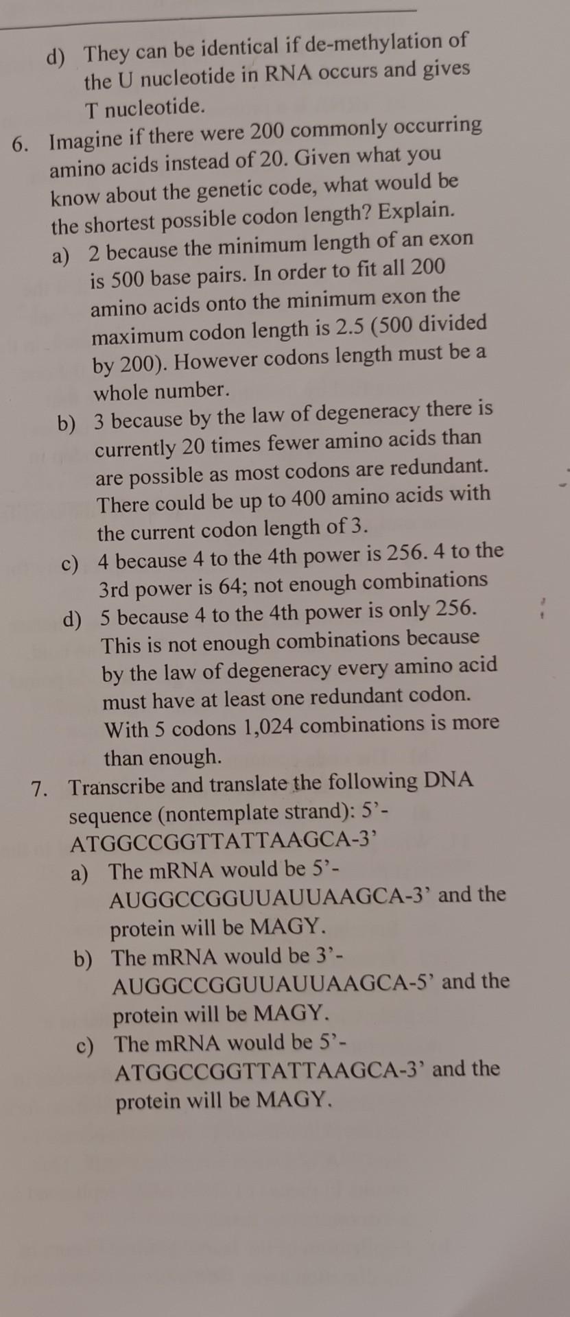 Solved question and answer sheet to the invigilator. 1. | Chegg.com