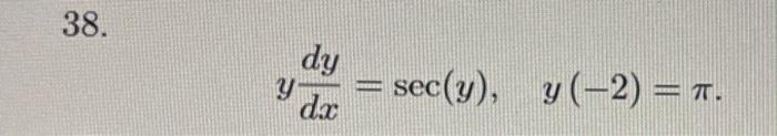 Solved Find the solutions to the IVP's in implicit form (Do | Chegg.com