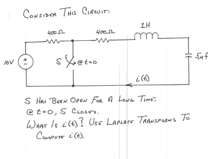Solved CONSIDER This Circuit: LH 400 400_1 Lov ( sfxetro – | Chegg.com