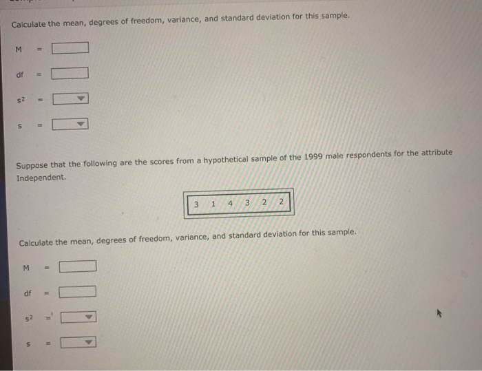 Solved Complete: Chapter 4 Problem Set 4. Standard deviation | Chegg.com