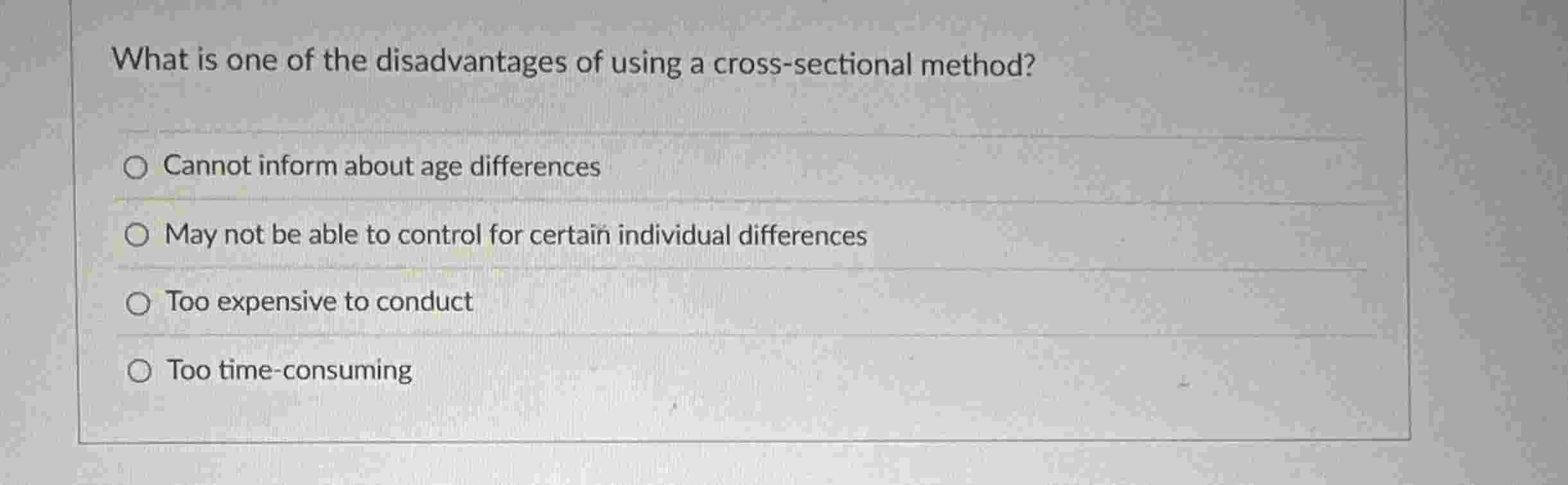 Solved What is one of the disadvantages of using a | Chegg.com