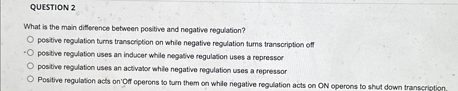 Solved QUESTION 2What is the main difference between | Chegg.com