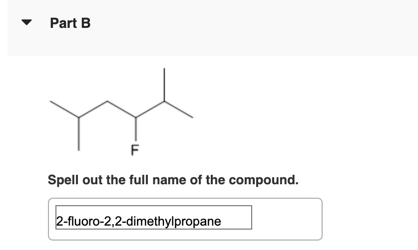 Solved ChemistrySpell out the full name of the compound. | Chegg.com