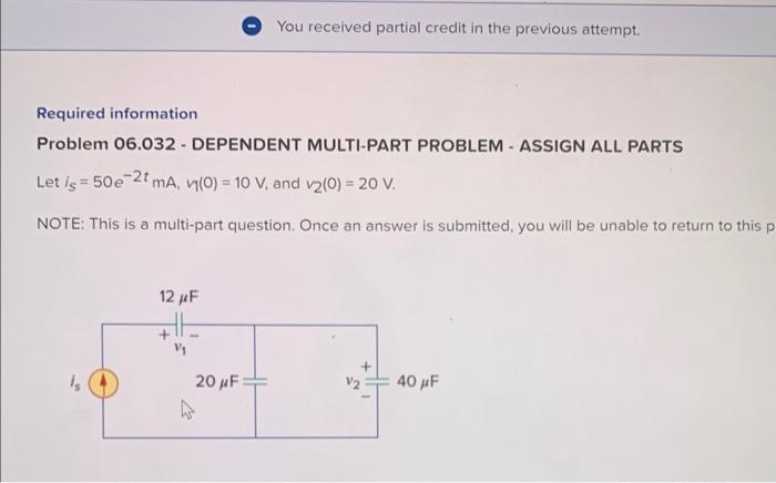 Solved Required information Problem 06.032 - DEPENDENT | Chegg.com Solved Required information Problem 06.032 - DEPENDENT | Chegg.com