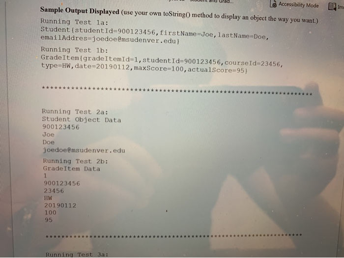 Solved 2050 Project 02 - Student and Grad... Assign Date: | Chegg.com