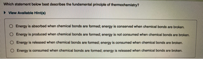 Solved Which statement below best describes the fundamental | Chegg.com