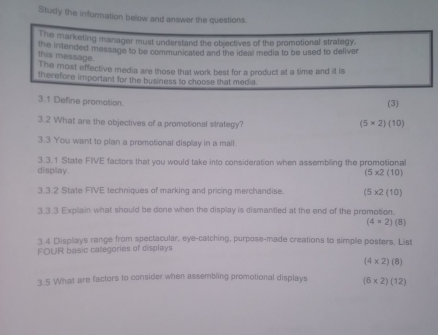 Solved Study the information below and answer the | Chegg.com