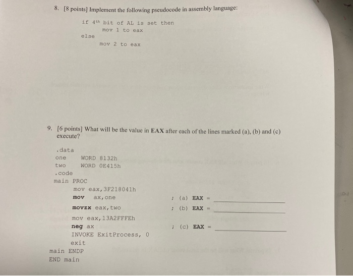 5. [8 points) The time stamp field of a file | Chegg.com