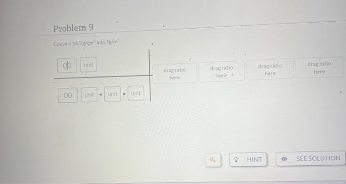 Solved Convert 14.5 g/sm3 into T/mm3. | Chegg.com