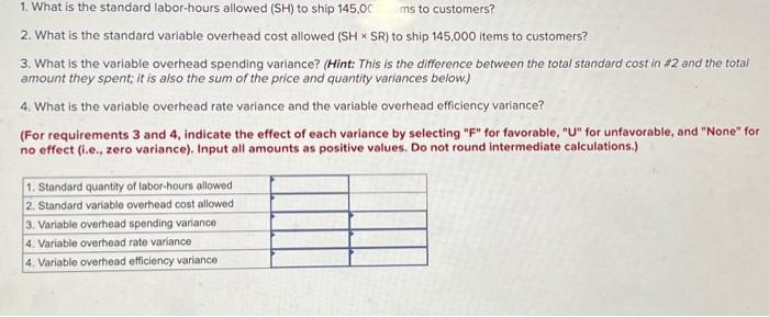 Solved Logistics Solutions provides order fulfillment | Chegg.com