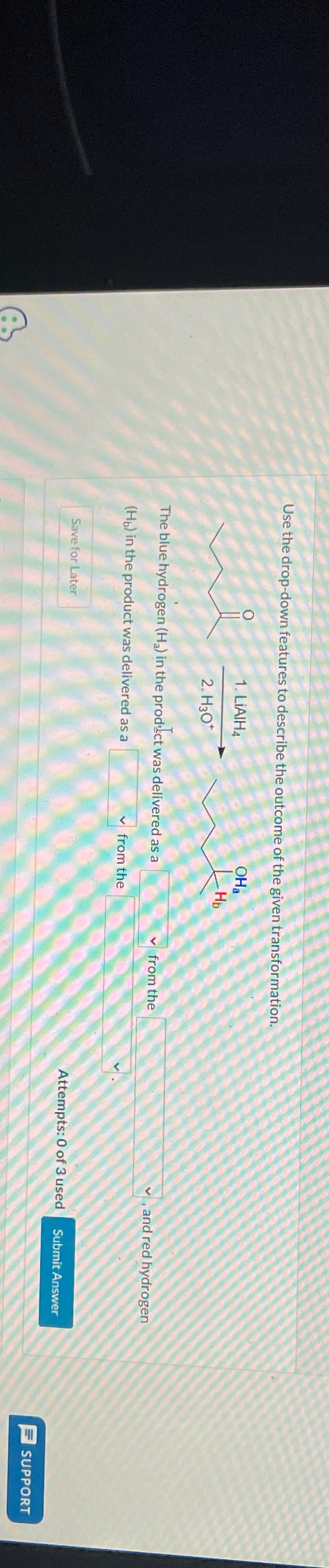 Solved Use the drop-down features to describe the outcome of | Chegg.com