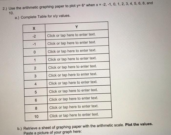 Solved Using Semi-log Graph to Demonstrate Bacterial Cell | Chegg.com