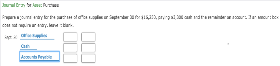 Solved Journal Entry for Asset Purchase Prepare a journal | Chegg.com