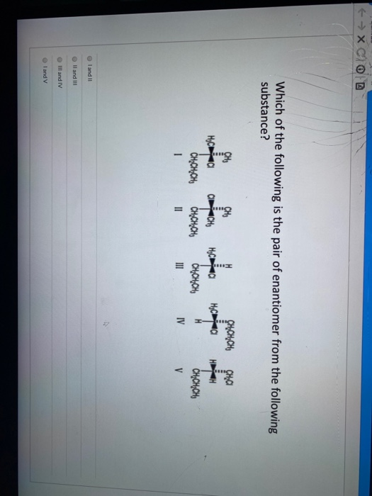 Solved Canvas (xci Which of the following Newman projections | Chegg.com