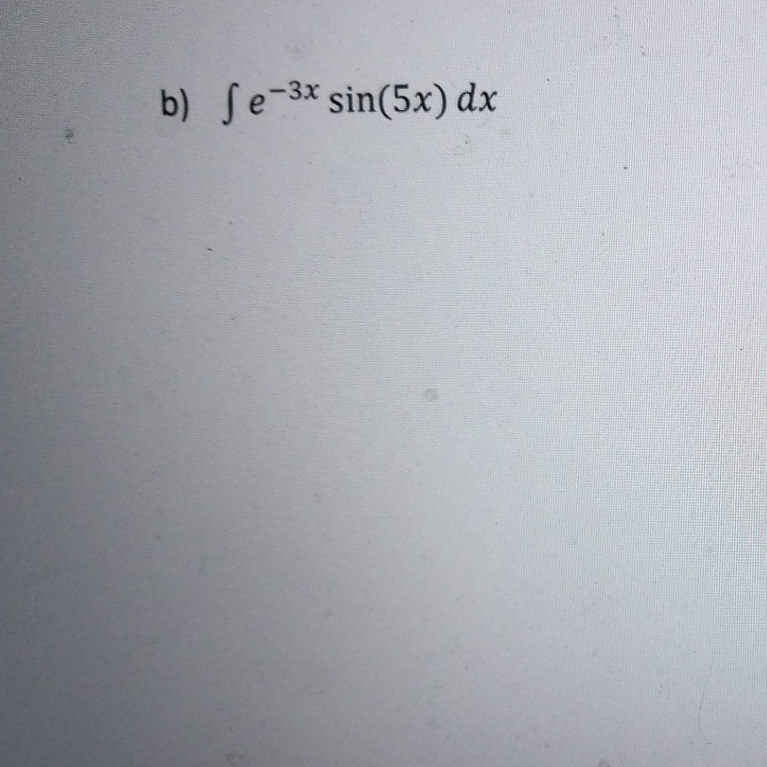 Solved Please compute the following integral using complex | Chegg.com