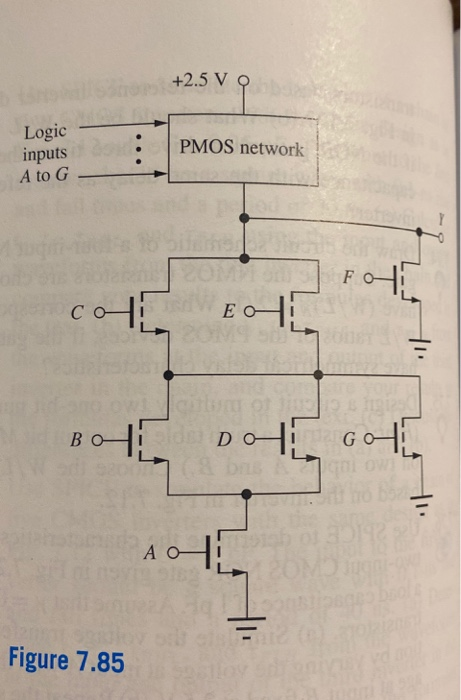 Solved 7.85. (a) What is the logic function implemented by | Chegg.com