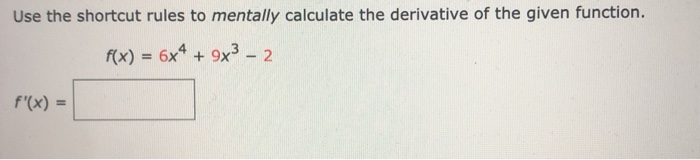 Solved Use the shortcut rules to mentally calculate the | Chegg.com
