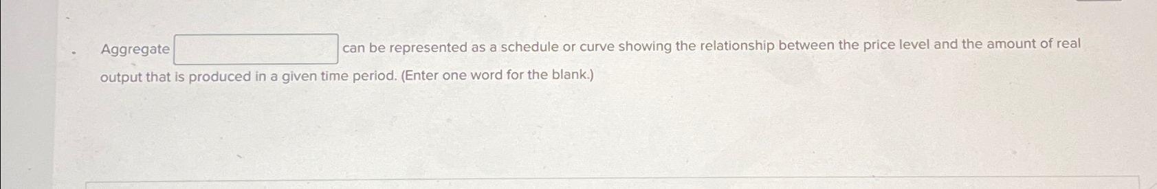 Solved Aggregate _______ ﻿can be represented as a schedule | Chegg.com