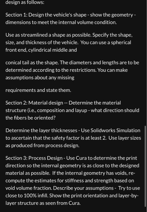 Solved Problem Statement Design A Submersible That Has An 2645