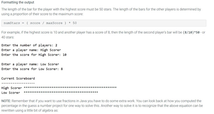 Solved 11.2 Bar Chart Scoreboard For this assignment you | Chegg.com