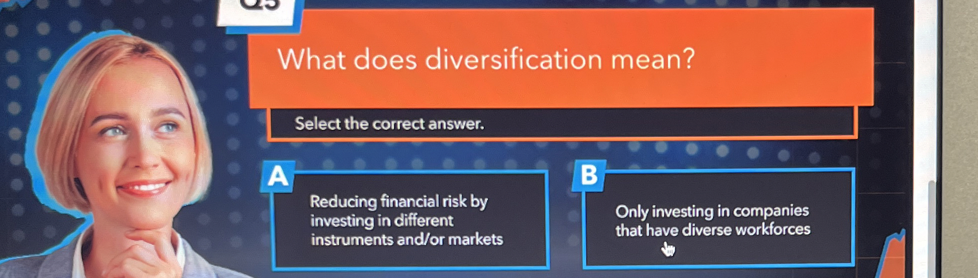 Solved What does diversification mean?Select the correct | Chegg.com
