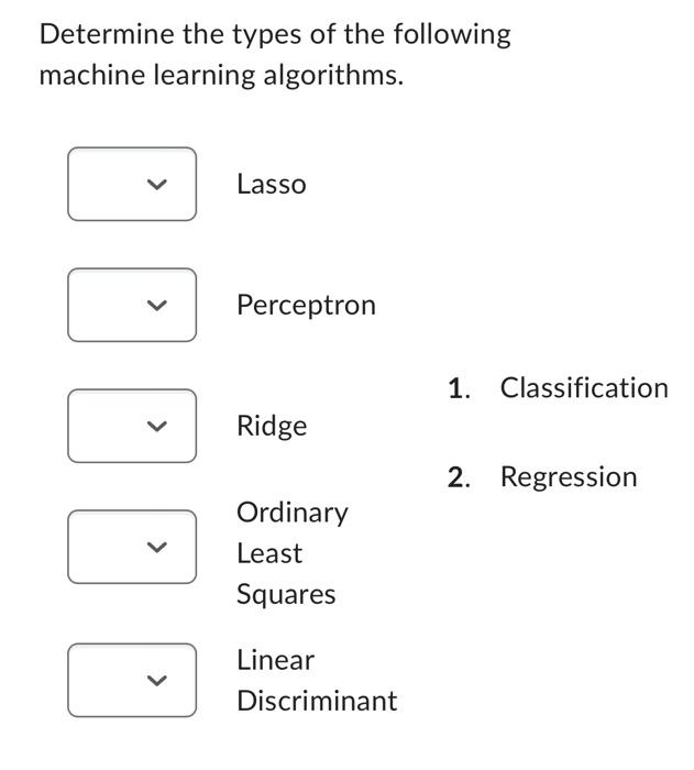 Solved this is machine learning. please do the question as | Chegg.com