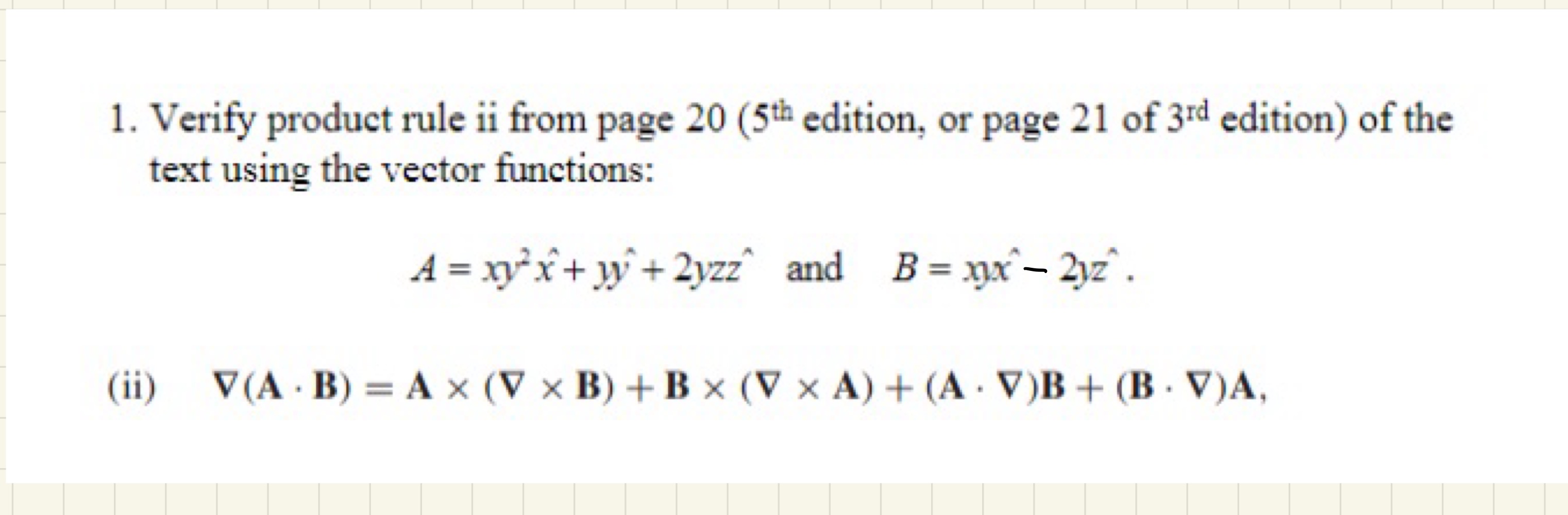 Solved Verify product rule ii from page 20 (5 5th ﻿edition, | Chegg.com
