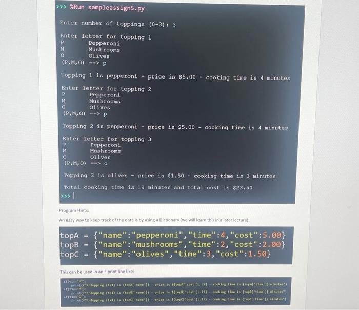 Solved please solve in python please. Assignment 5- Loops | Chegg.com