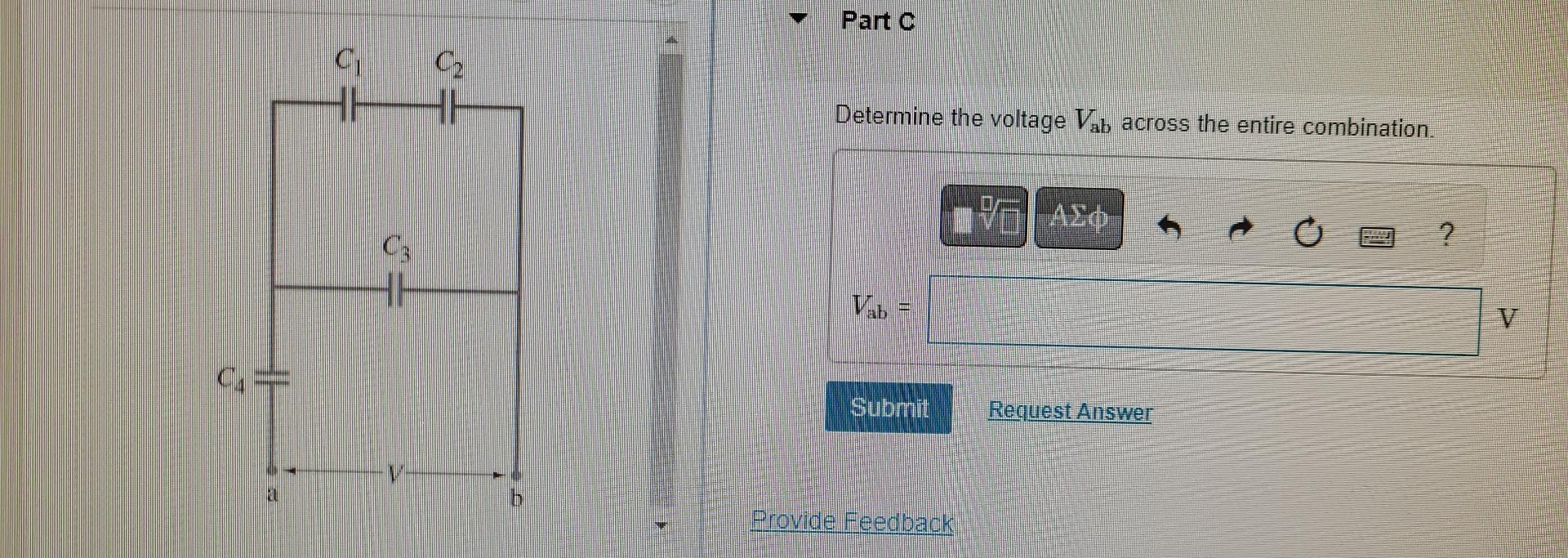 Solved Suppose in the figure(Figure 1) that C1=C2=C3=54.3μF | Chegg.com