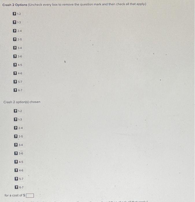 Solved 4. Given the following network diagram and | Chegg.com
