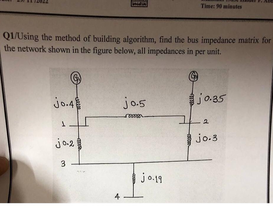 Solved Q1using The Method Of Building Algorithm Find The