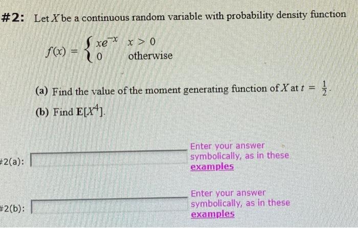 Solved #1: Let X Unif[-2, 2], and Y = (x + 1)2. (a) Find | Chegg.com