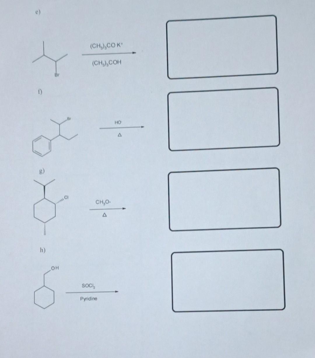 Solved Predict the major products and clearly indicate | Chegg.com