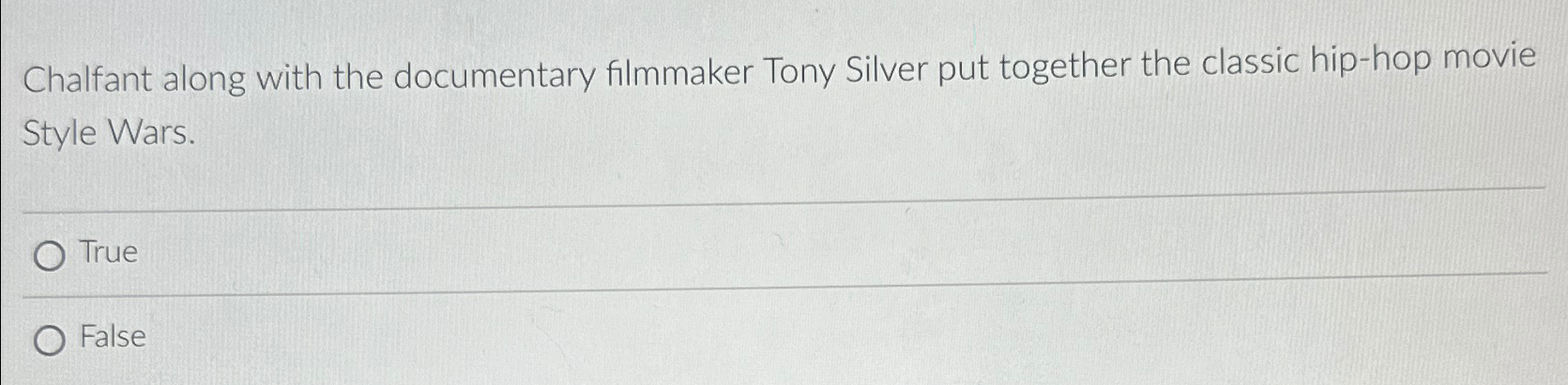 Solved halfant along with the documentary filmmaker Tony | Chegg.com
