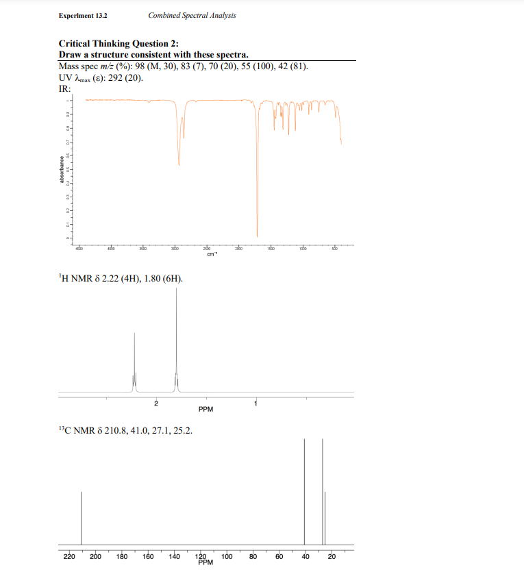 Solved Critical Thinking Question 2:Draw a structure | Chegg.com