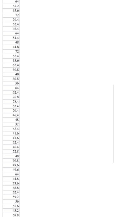 Solved 1. You are given the raw scores of exam #1. Please | Chegg.com