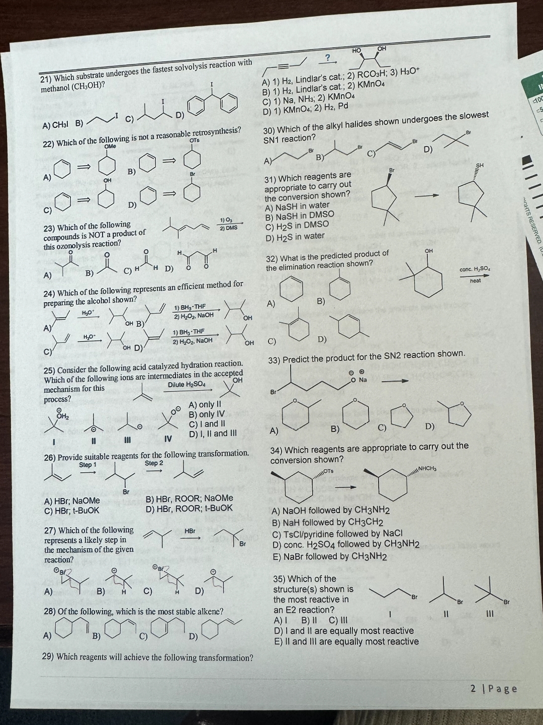 Solved Which substrate undergoes the fastest solvolysis | Chegg.com